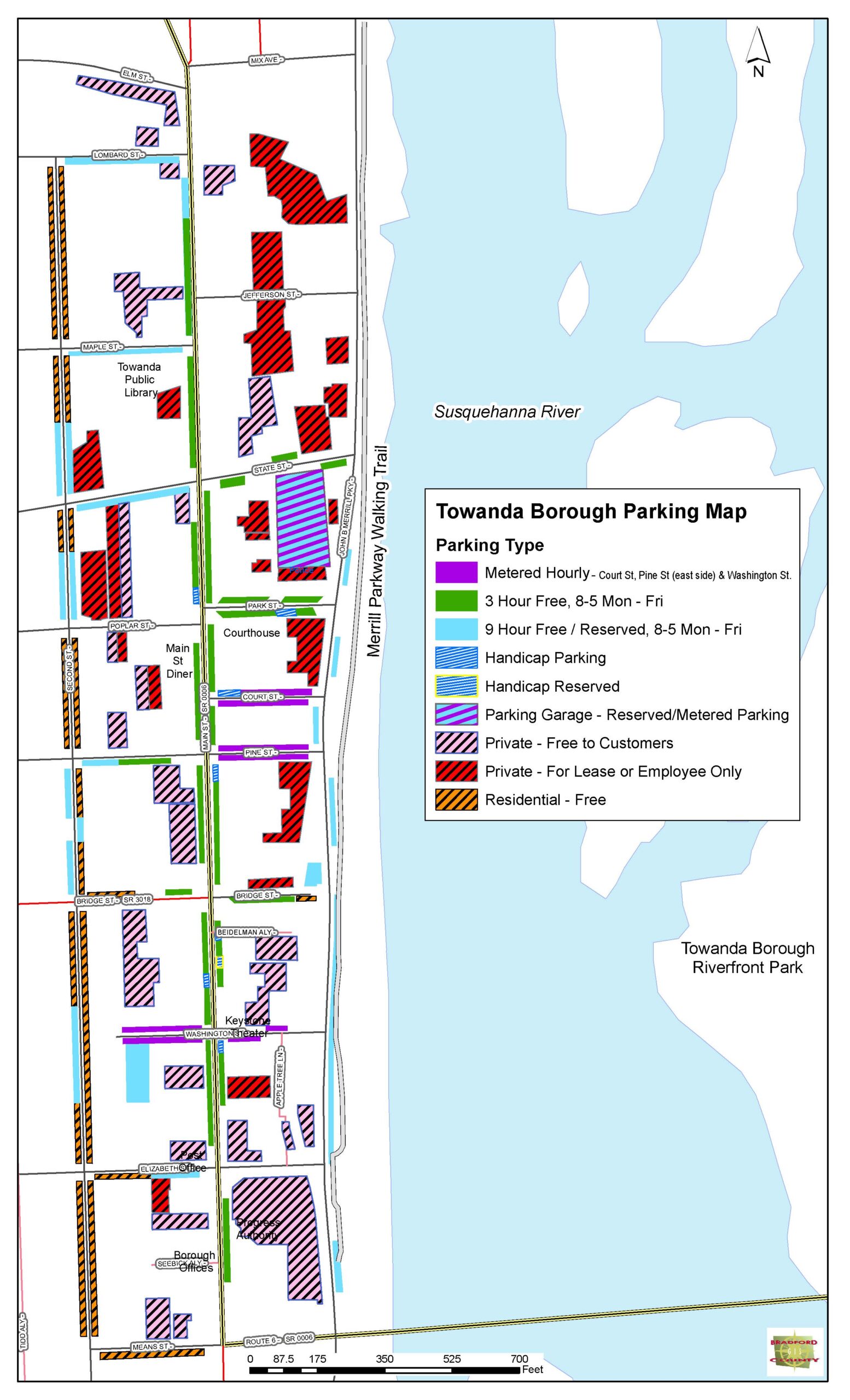 Parking - Towanda Borough